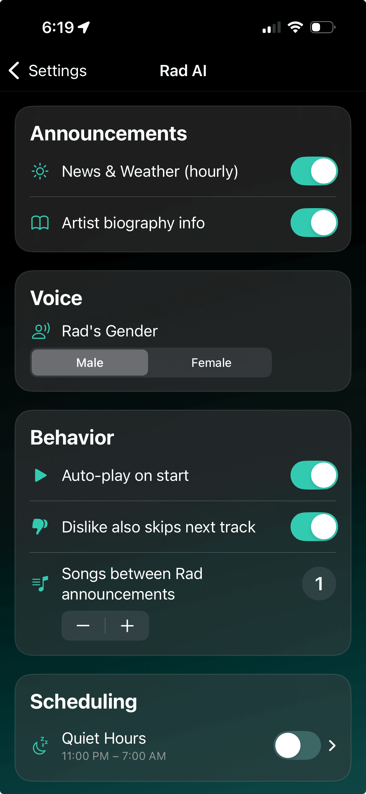 Rad.FM - Your Personalized AI Radio DJ